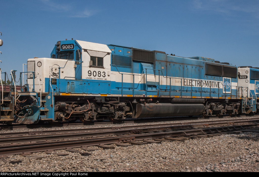 EMDX, OWY 9083, EMD SD60, lease return stored